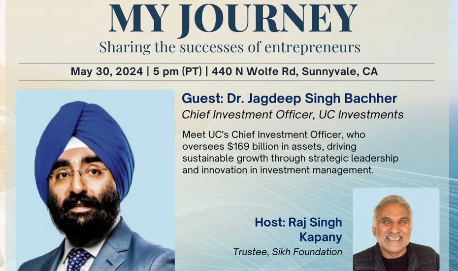 My Journey Series – Dr. Jagdeep Singh Bachher - 2025SF